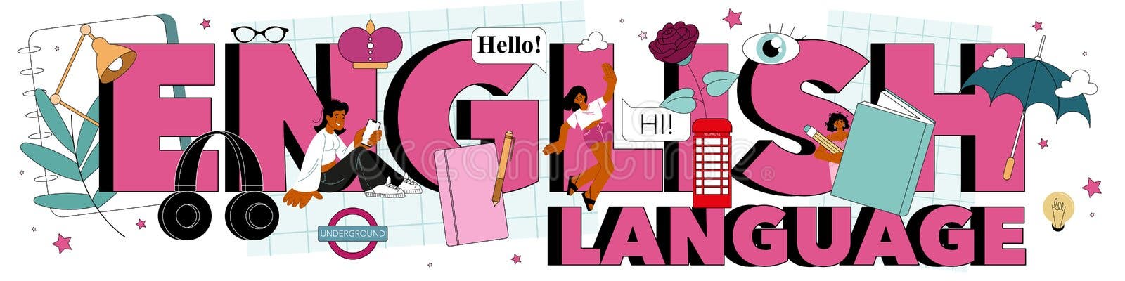 Mathematics Typographic Header. Learning Mathematics, Geometry and ...