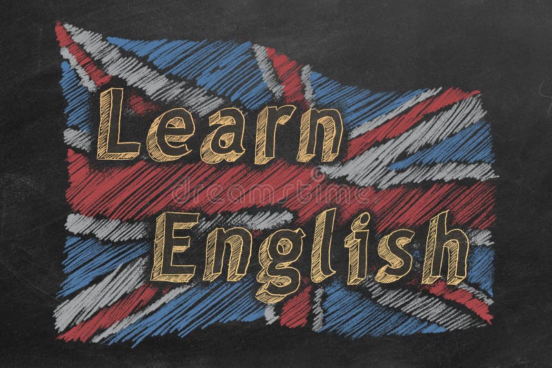 English learning concept stock illustration. Illustration of britain ...