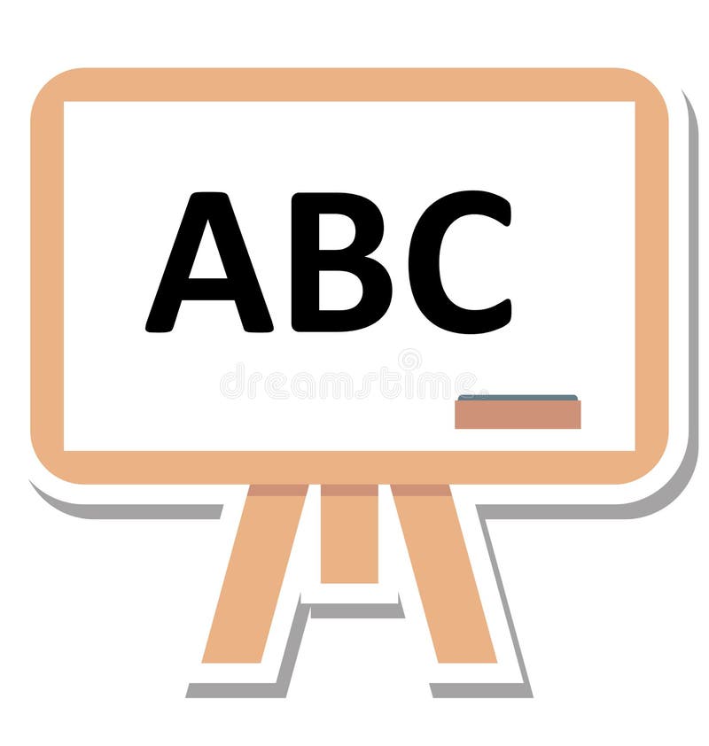 English Learning Isolated Vector Icon Editable Stock Vector ...