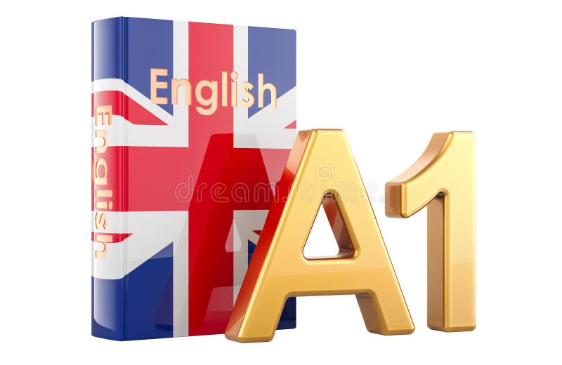 A1 English Level, Concept. Level Elementary, Beginner Stock ...