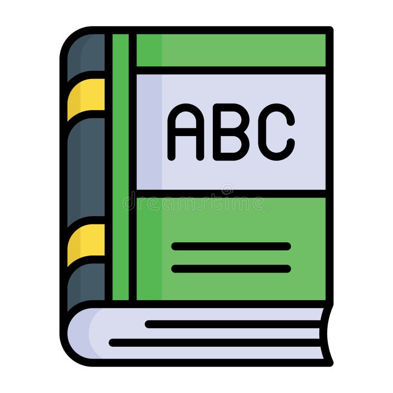 English Literature Book Vector in Modern Style, Editable Style Stock ...