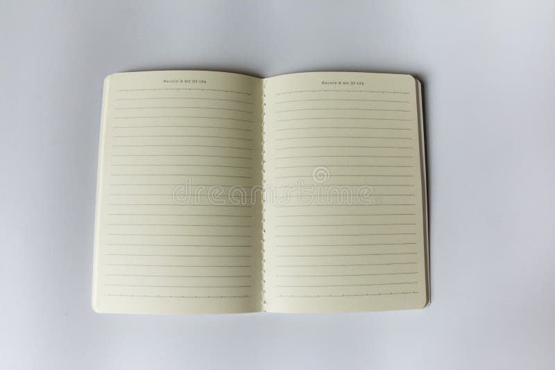 English notebook stock image. Image of notebook, objects - 181224937