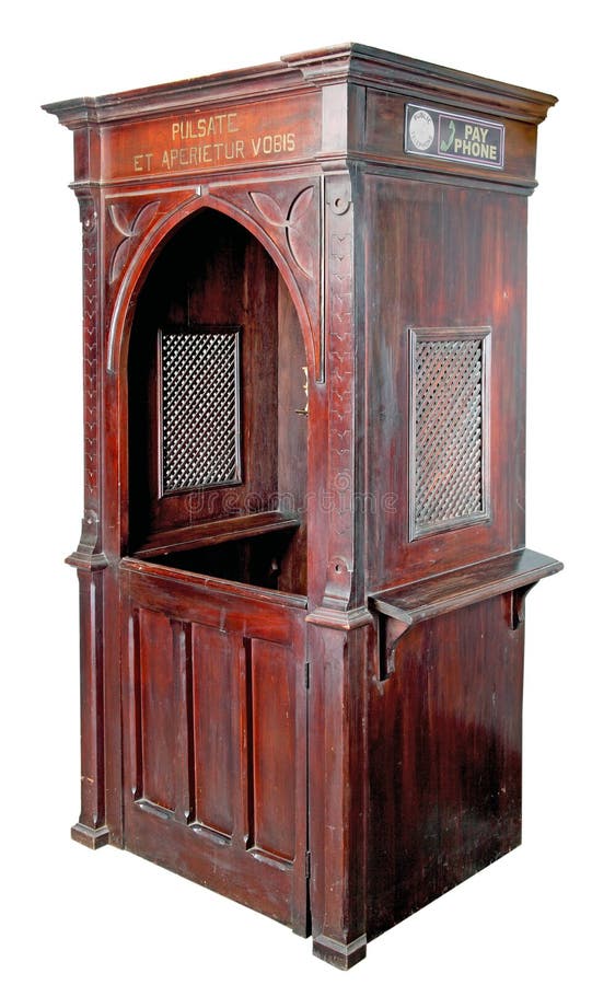 605 Classic Vintage White Phone Booth Stock Photos - Free & Royalty ...