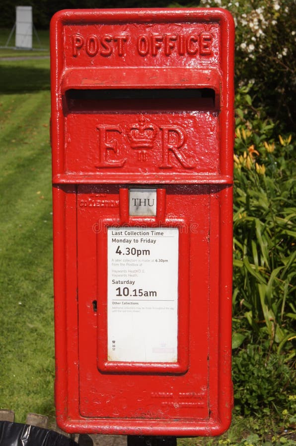 English Post Box stock image. Image of letters, traditional - 25776859