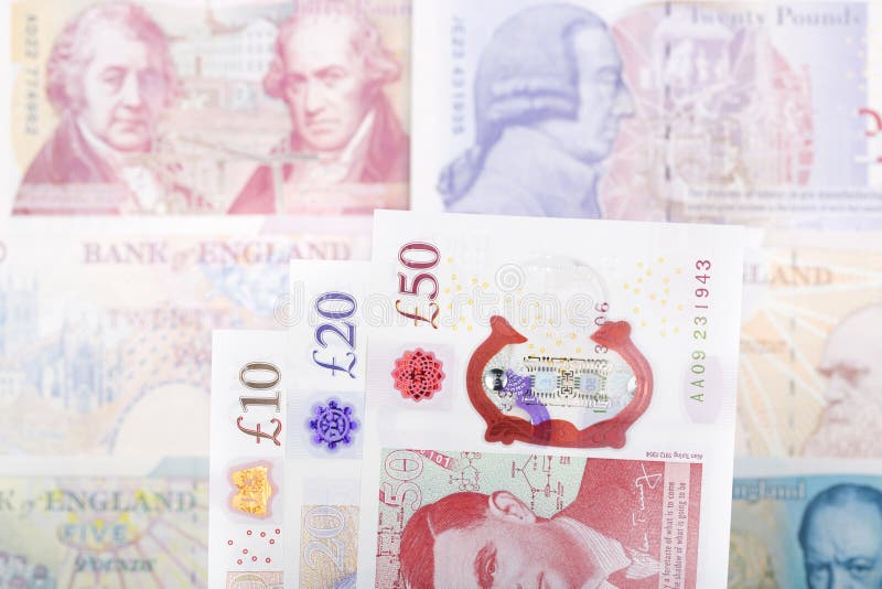 English Pound a Business Background Stock Photo - Image of england ...