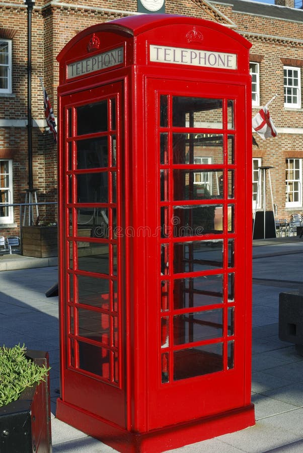 English Red Telephone Box stock photo. Image of england - 23024720