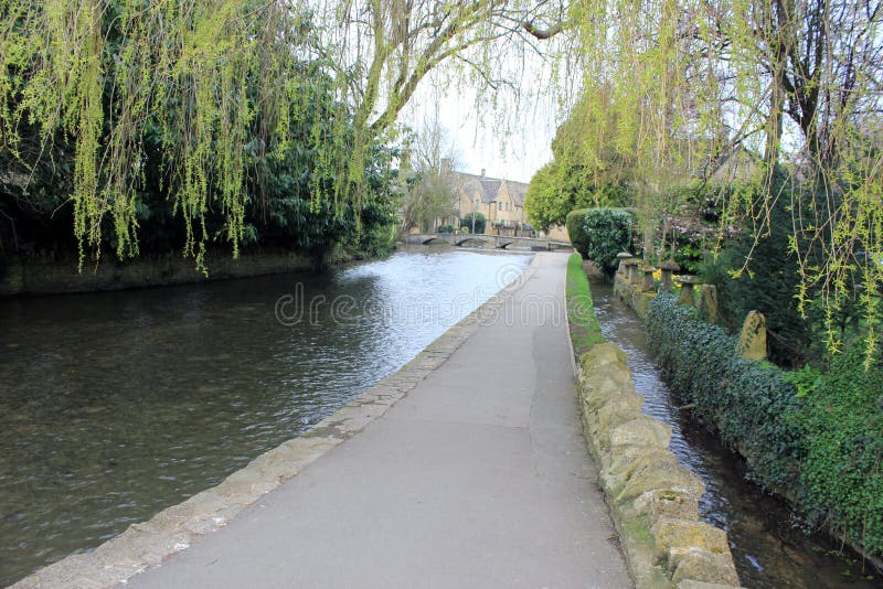 English riverside path stock photo. Image of gloucestershire - 88714010
