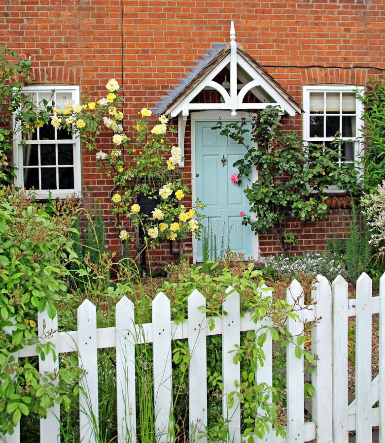 English rose cottage stock photo. Image of plant, picturesque - 25081908