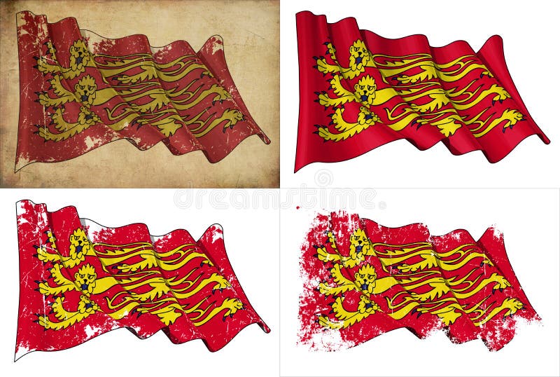 English Royal Banner stock illustration. Illustration of britain - 25855498