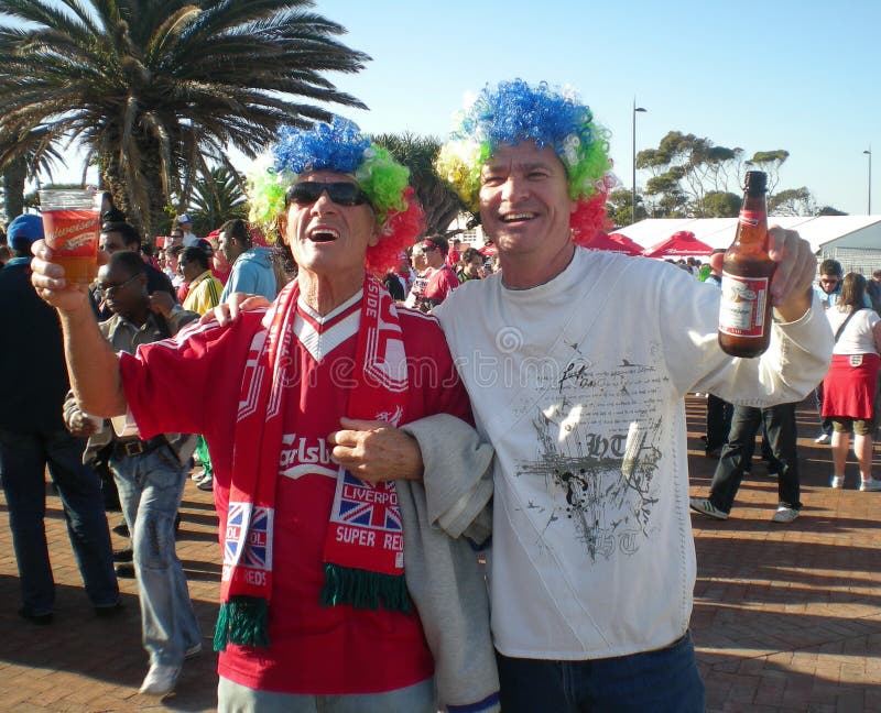 English Soccer World Cup Fans Editorial Stock Photo - Image of dressed ...