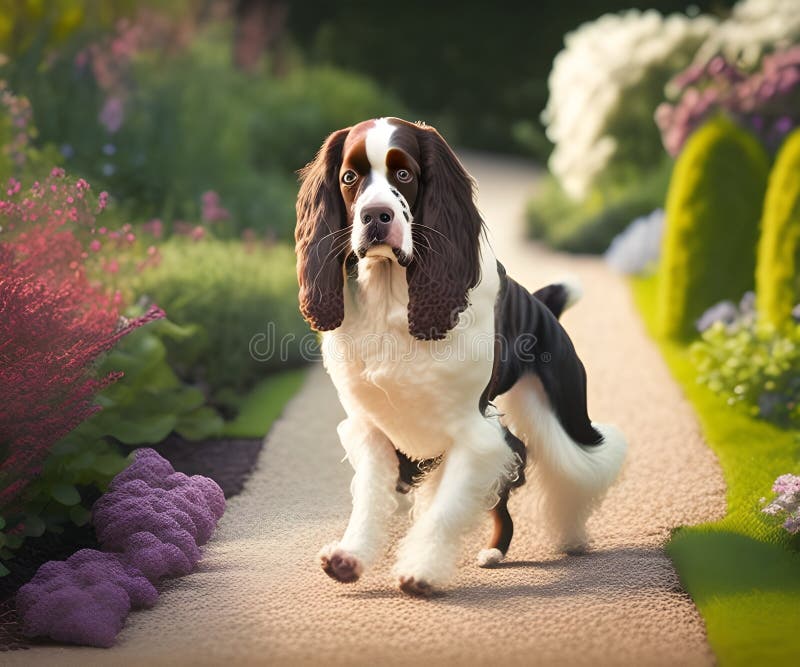 Cartoon Springer Spaniel Stock Illustrations – 193 Cartoon Springer ...