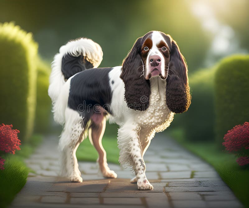 Cartoon Springer Spaniel Stock Illustrations – 184 Cartoon Springer ...
