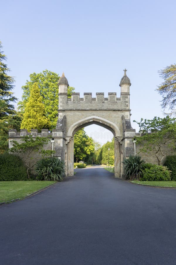 Tudor Gate stock image. Image of doorway, arched, structure - 23193783