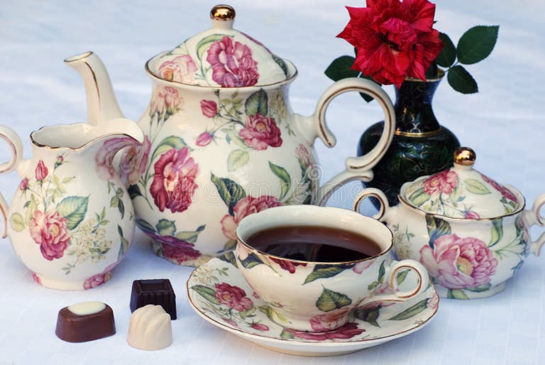 English tea stock photo. Image of cuppa, english, decoration - 16061478