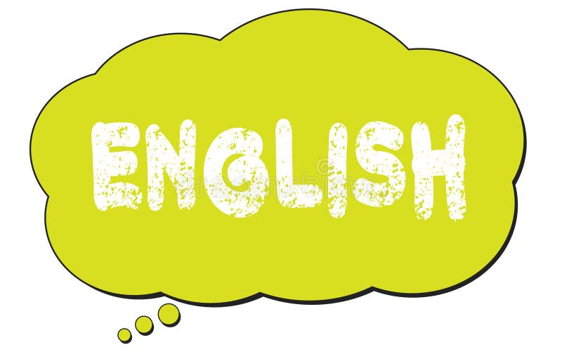 Set of English Bubble Letters. Chubby Alphabet. Cartoon Font Stock ...