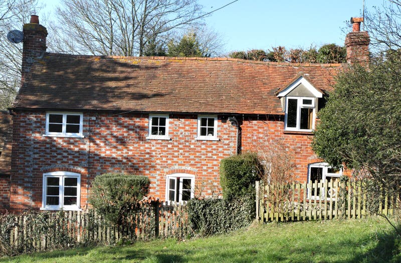 English Village Cottage stock photo. Image of rooftops - 1342446