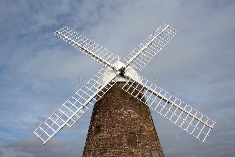 English Windmill Sails stock image. Image of europe, west - 13203111