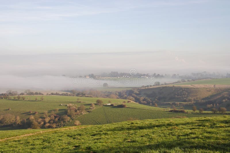 English Winter Landscape stock image. Image of europe - 7893863