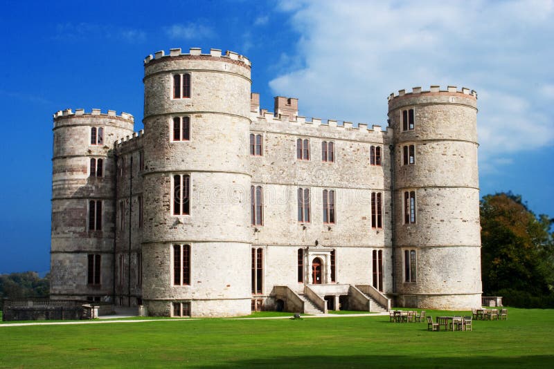 Old English Castle stock image. Image of white, brick - 13527983