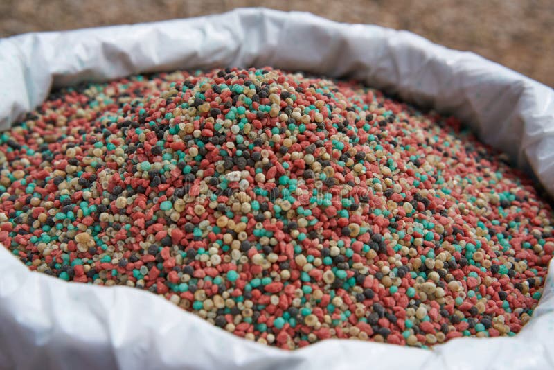 Sac D'engrais D'usine Chimique D'azote Photo stock - Image du aliment ...