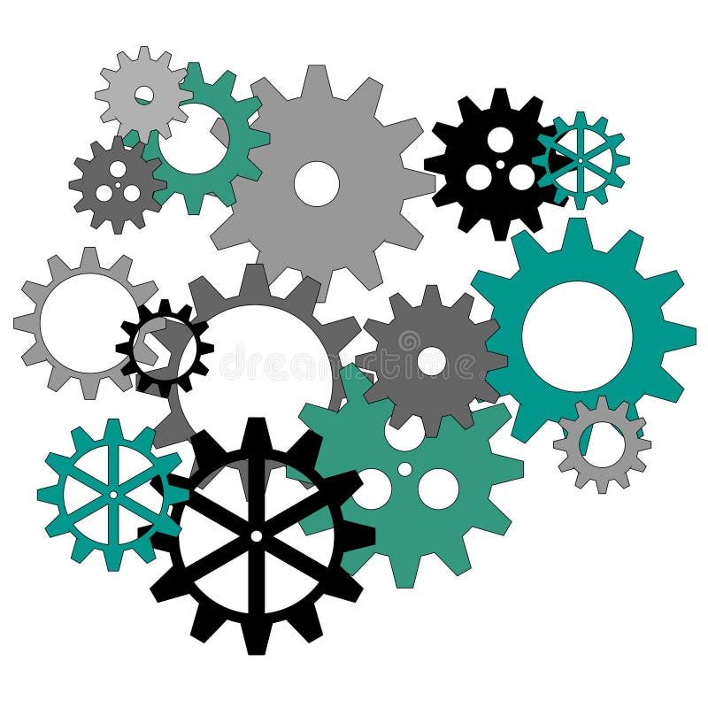 Vector De Disco De Engranaje Ilustración del Vector - Ilustración de ...