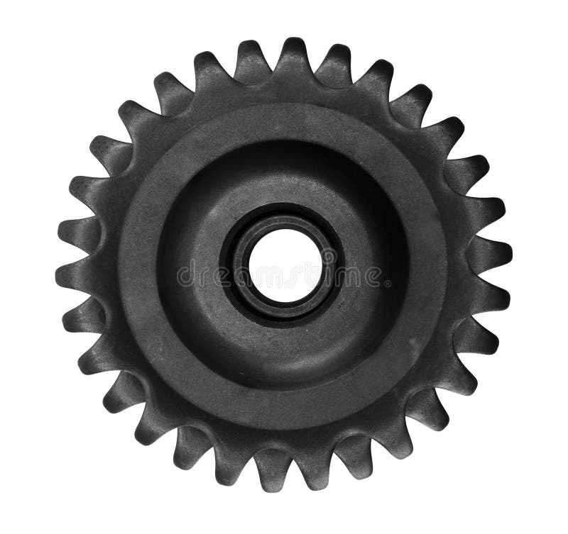 Engranaje Aislado En Blanco Foto de archivo - Imagen de fondo, gearbox ...