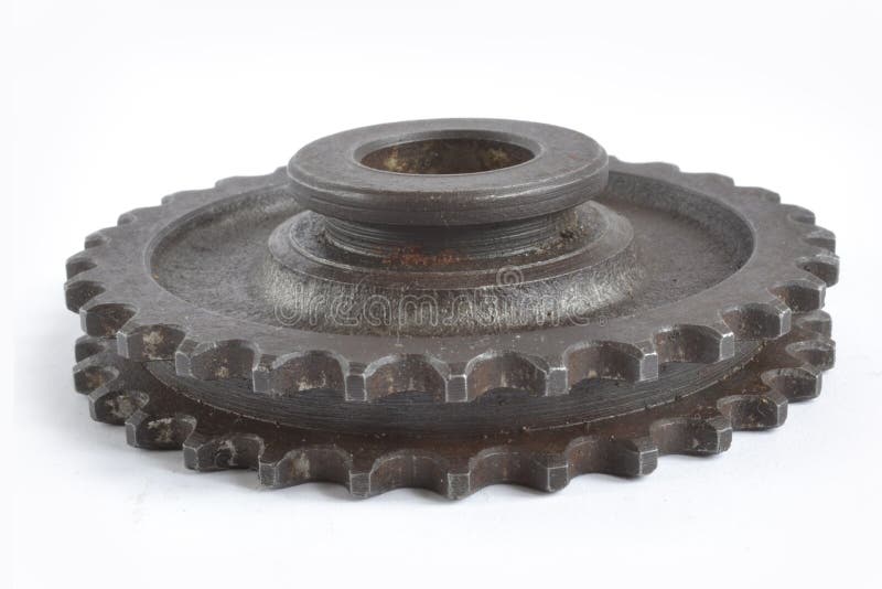 Engranaje en blanco foto de archivo. Imagen de engranaje - 109688910