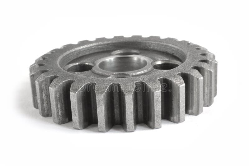 Engranaje en blanco foto de archivo. Imagen de foto - 130592024