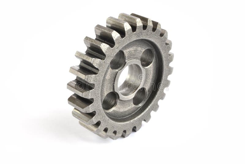 Engranaje en blanco imagen de archivo. Imagen de extracto - 96842159