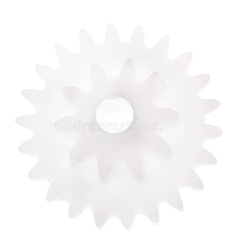 Engranaje Gris Aislado En Blanco Imagen de archivo - Imagen de ...