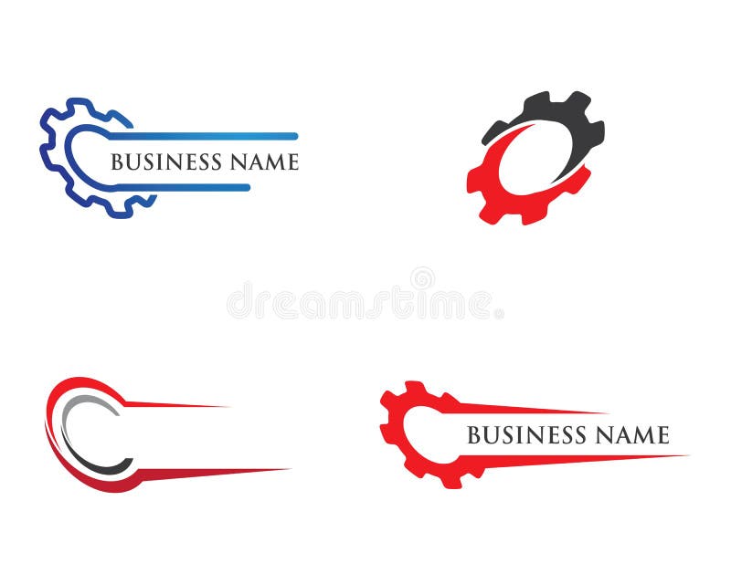 Engranaje Logo Template ilustración del vector. Ilustración de gente ...