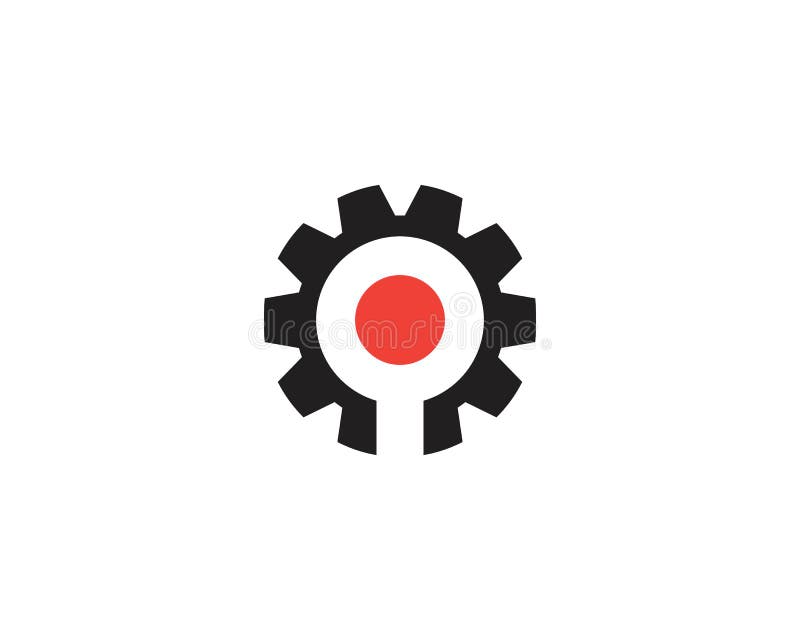 Engranaje Logo Template ilustración del vector. Ilustración de ...