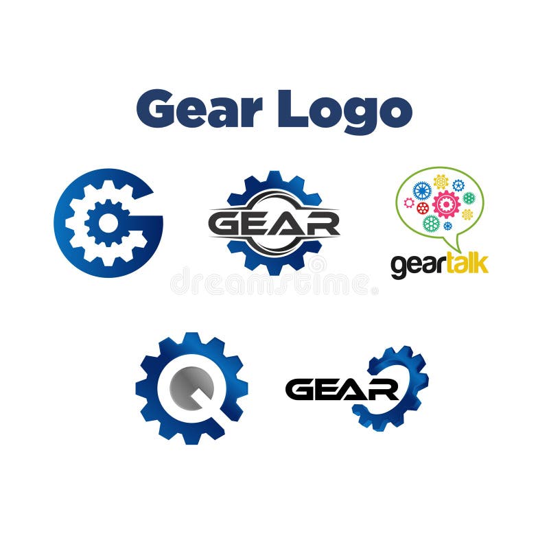 Engranaje Logo Template ilustración del vector. Ilustración de icono ...