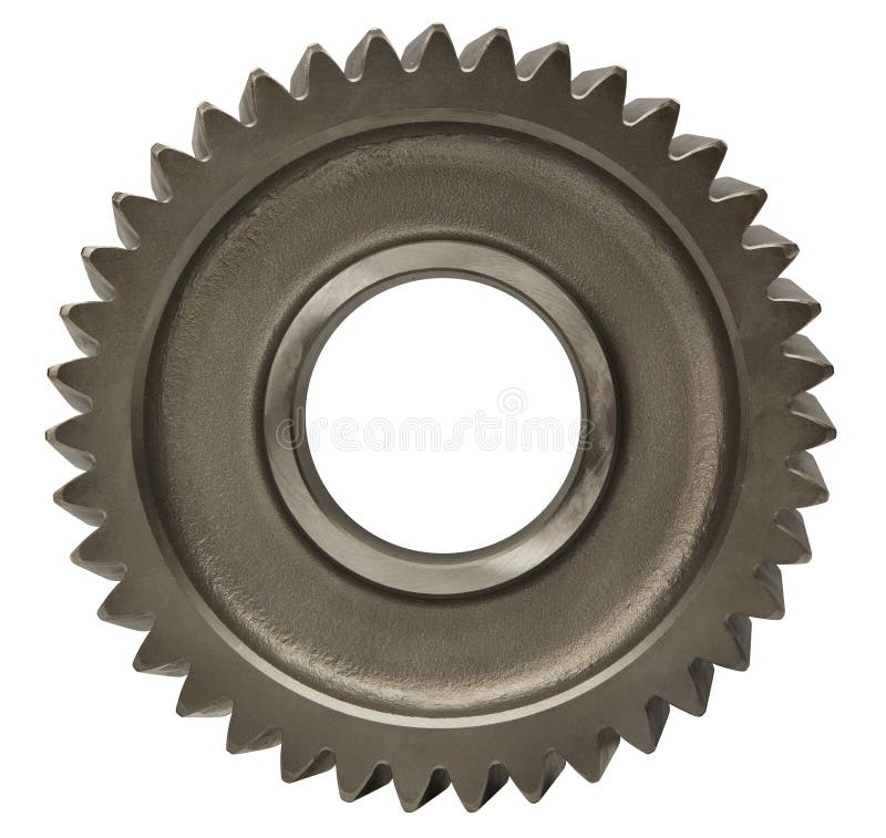 Dos engranajes de acero imagen de archivo. Imagen de vida - 8130863