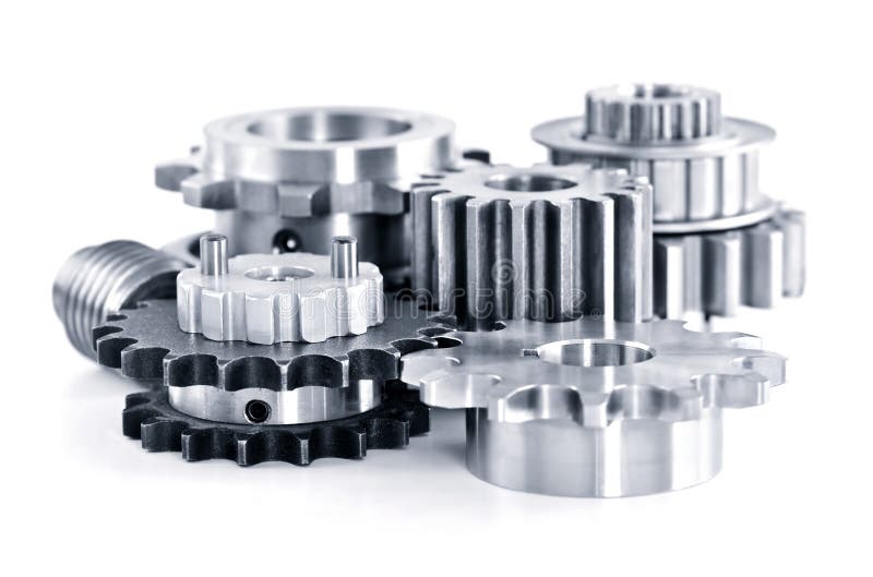 Engranajes imagen de archivo. Imagen de industrial, interno - 10262943
