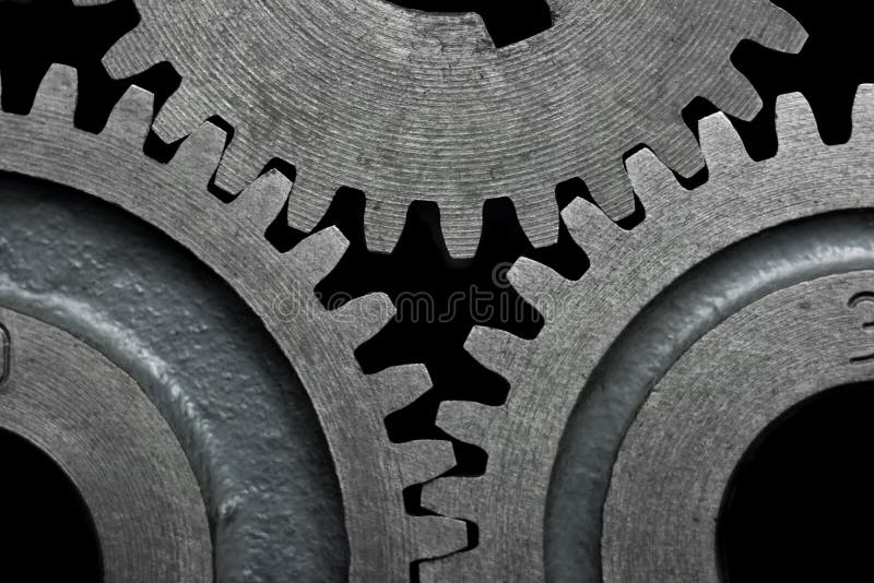 Engranajes foto de archivo. Imagen de fuerte, mecanismo - 6675104