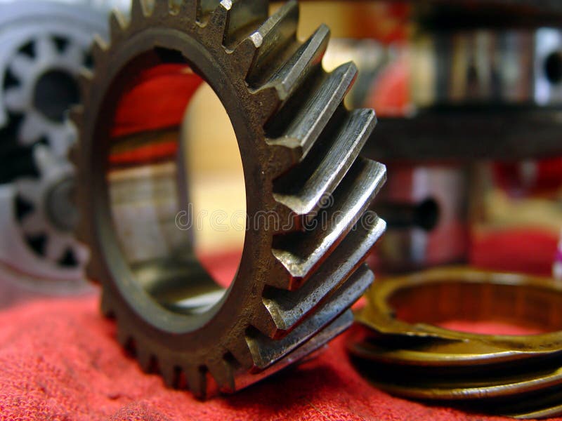 Engranajes foto de archivo. Imagen de engranajes, dientes - 719428
