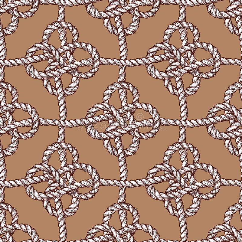 Engraved Eternity Knot in Shape of Heart and Anchor Stock Illustration ...