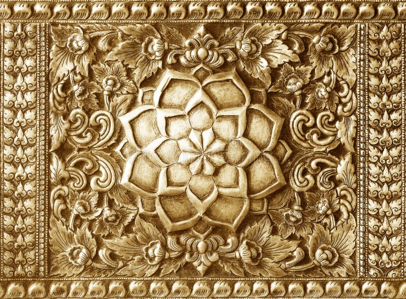 Engraved Metal Oriental Texture,pattern Stock Photo - Image of texture ...