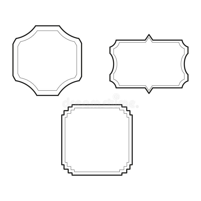 Engraved Vintage Frames. Vintage Floral Frame. Elegant Luxury. Photo ...