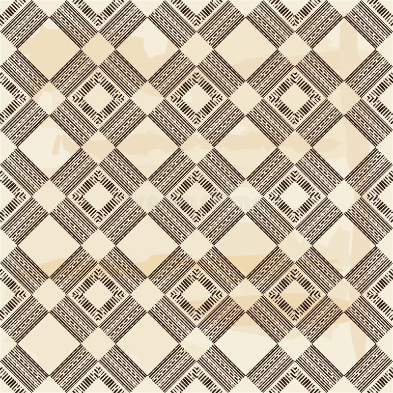 Engraving. Seamless Pattern of Hand Drawn Linear Hatching. Old Paper ...