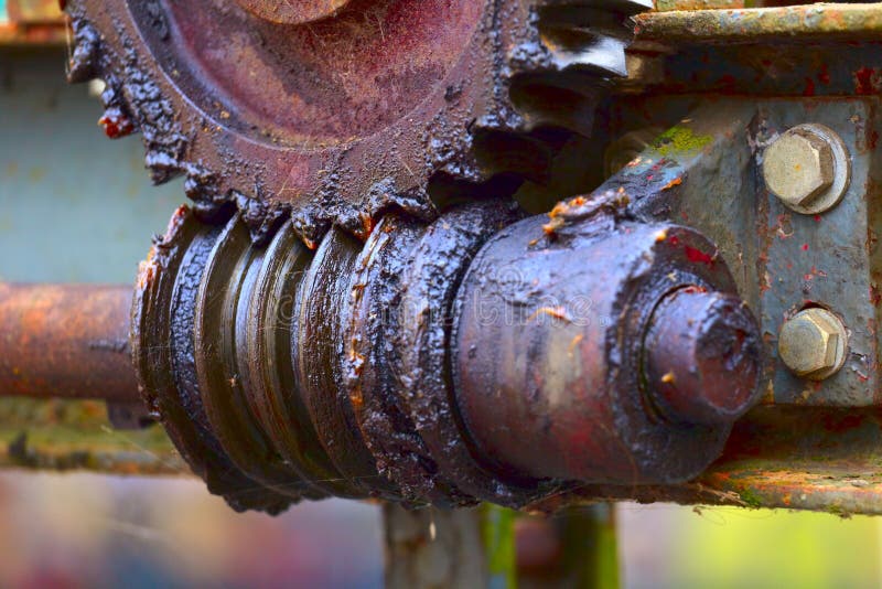 Engrenagem e sem-fim imagem de stock. Imagem de transmissão - 58788365