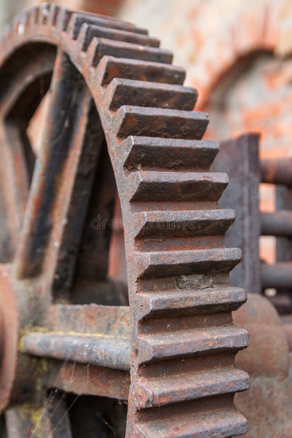 Engrenagens E Engrenagem De Sem-fim Foto de Stock - Imagem de ...