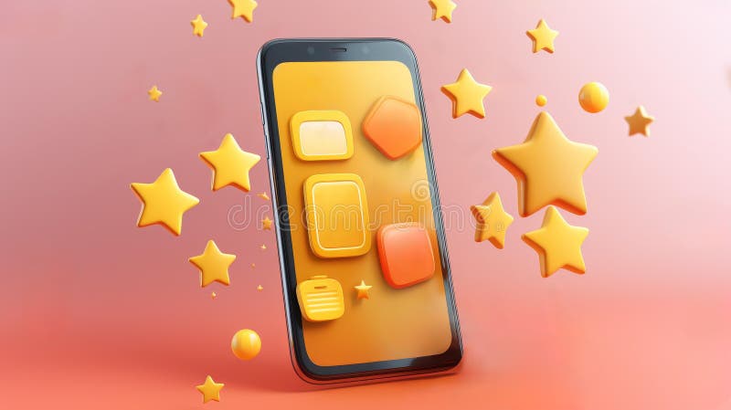Enhance User Experience with a Dynamic Phone Display Showing Five Star ... Enhance User Experience with a Dynamic Phone Display Showing Five Star ...