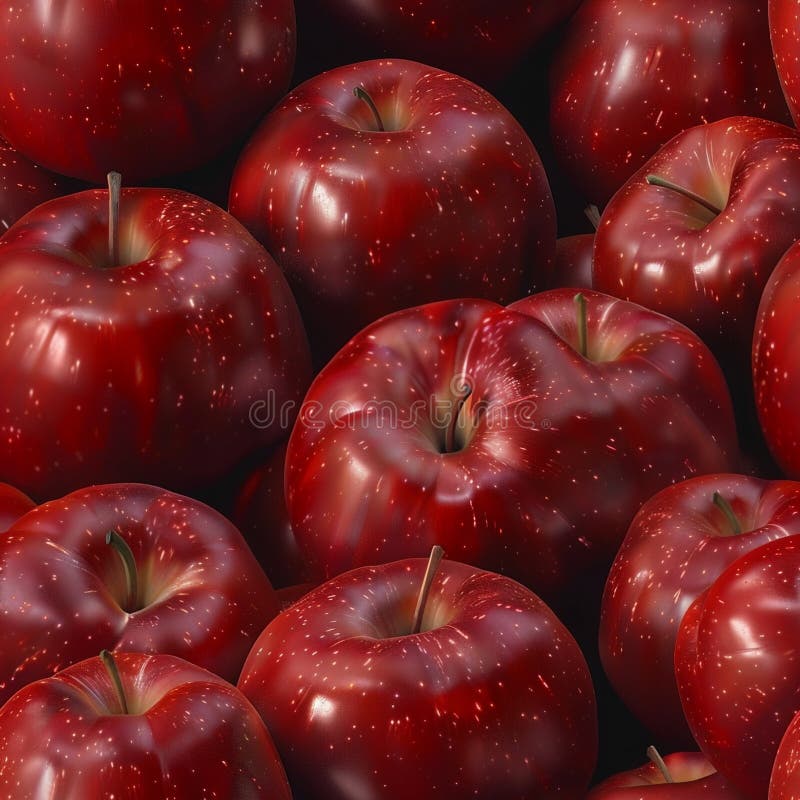 Vibrant Apple Patterns: Seamless Textures for Creative Projects Stock ...