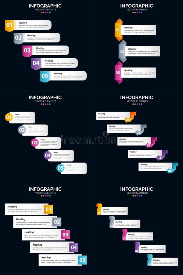 Enhance Your Presentation with Our Vector Infographics Pack Stock ...