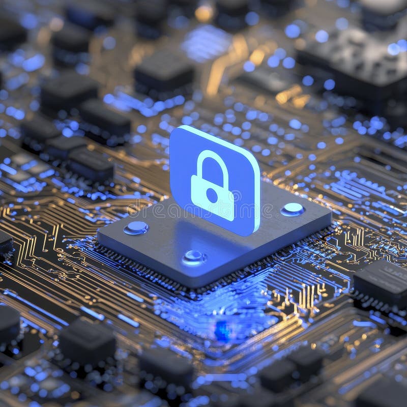 Enhance Your Project with a Stunning Visual of Cybersecurity on a ...