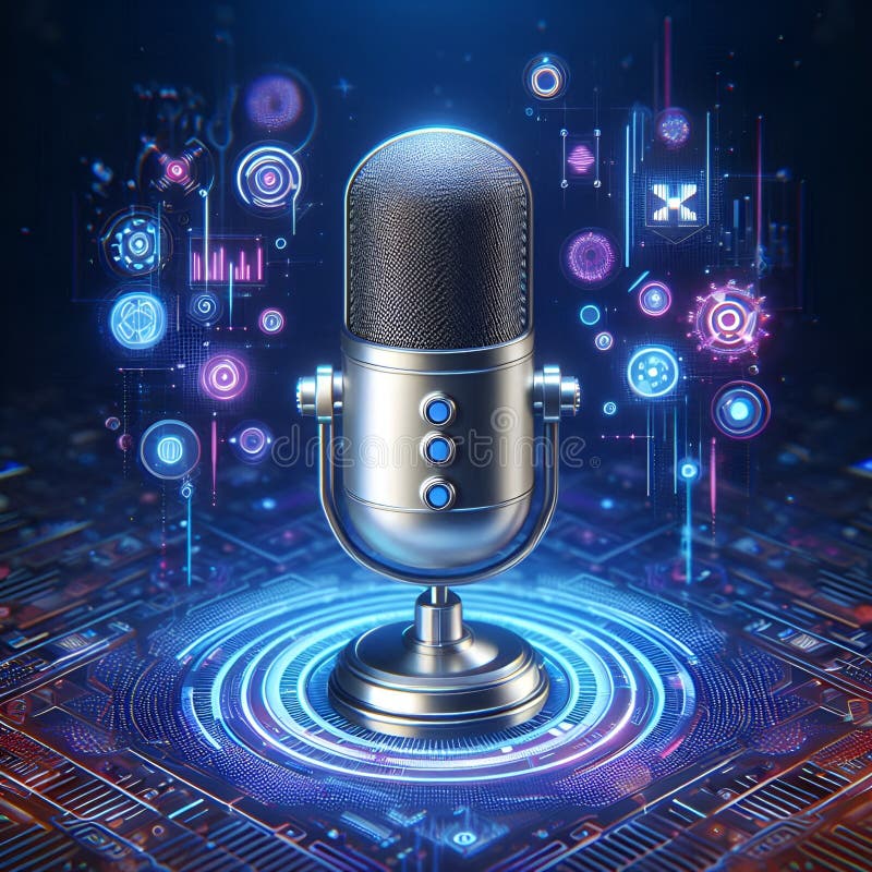 Enhance Your Projects with Advanced AI Voice Generator Stock Photo ...