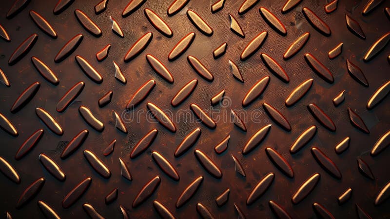 Discover the Rugged Charm of Rusty Steel Diamond Plate Texture, Perfect ...