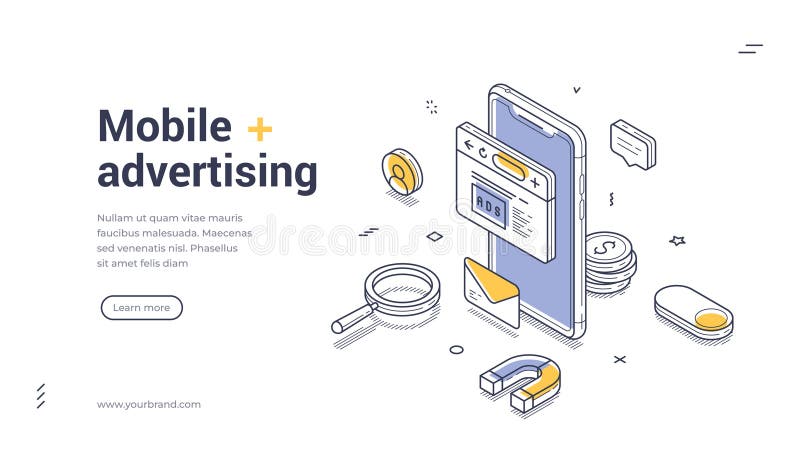 Enhance Your Strategy with this Mobile Advertising Web Banner Template ...